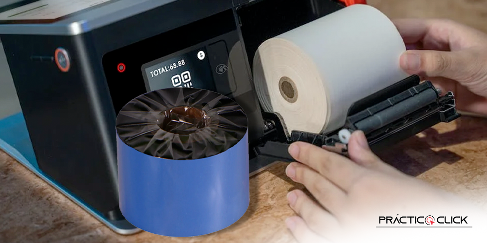 Cómo colocar correctamente un ribbon en la impresora – Práctico Click